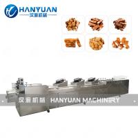 China Toffee Candy Bar Cutting Machine 380V 200-250pcs/min Snack Bar Production Line for sale
