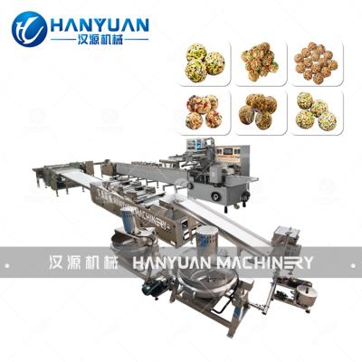 China Nuts Ball Production Line 200-400kg/h 380V Custom Nutrition Bar Manufacturing Equipment for sale