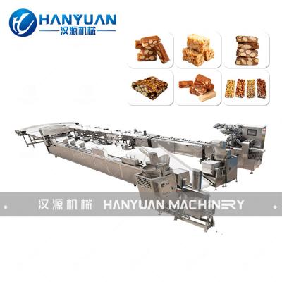 China Stainless Steel Peanut Candy Making Machine 200-400kg/h Automated Production Line for sale