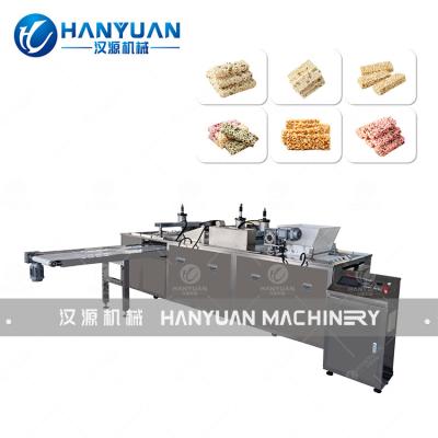 China Industrial Granola Bar Forming Machine 200-250kg/h Protein Bar Manufacturing Equipment for sale