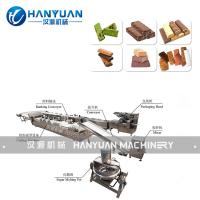 China Nutrition Bar Manufacturing Equipment PLC Touch Screen Square Bar Making Machine for sale