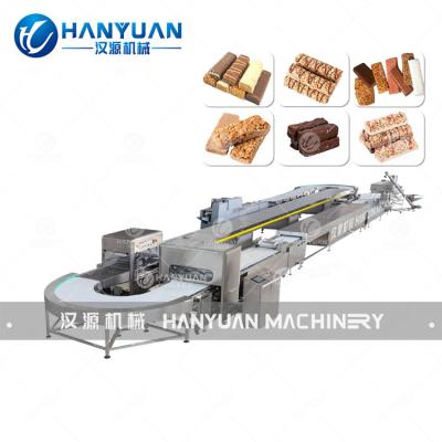 China Customization Nutrition Bar Production Line / Cutting Edge Snack Bar Manufacturing Machine for sale