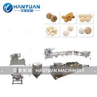China Fully Automatic Advanced Puffed Rice Making Machine Rice Candy Ball Production Line For Snack Production for sale