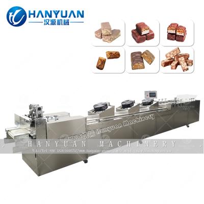 China Badam Toffee Cutting Machine 200-400kg/H Capacity Dual Servo Motor Candy Cutter for sale