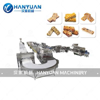 China Automatic Multi Function Cereal Energy Bar Production Line 3-5t per 8 Hours 90kW for sale