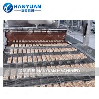 China Automatic Cereal Bar Making Machine with 300~400kg/h Capacity, Adjustable Cutting Size, and Active Air Conditioner Refrigeration for sale