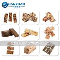 China High Capacity Energy Bar Making Equipment with Adjustable Thickness and PLC Computer Control for Snack Bar Production for sale