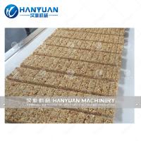 China Automatic Peanut Candy Bar Making Machine with Food Grade Conveyor, Stainless Steel Shell, and 300~400kg/h Capacity for sale