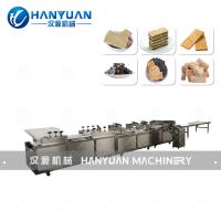 China Automatic Multi-function Sesame Candy Production Line with 3~4t/8h Capacity for Nut Bar and Peanut Candy Making for sale