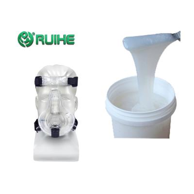 China Aging Resistance Liquid Platinum Silicone Anesthesia Mask Non Toxic for sale