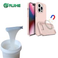 China High Tear Gas Phase Liquid Silicone Rubber Good Resilience For Phone Case for sale