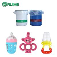 China Baby Nipples LSR Liquid Silicone Rubber Hardness 50 Shore A Non Toxic for sale