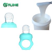 China ROHS Injection Molding LSR Liquid Silicone Rubber Baby Pacifiers Yellowing Resistance for sale