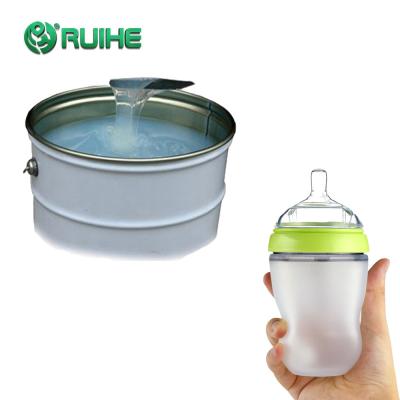 China High Transparent Two Component Liquid Silicone Baby Bottles for sale