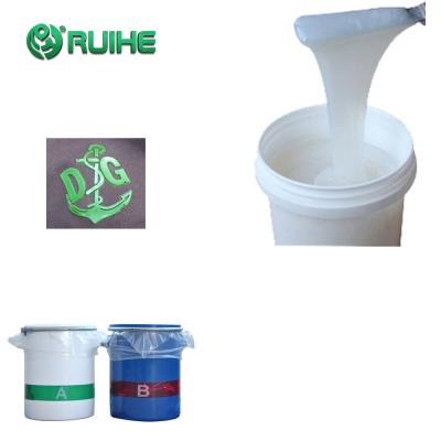 China Two Component High Transparent Liquid Silicone Rubber Fabric Printing for sale
