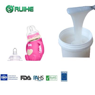 China Low Viscosity Two Part Liquid Silicone Rubber With High Tear Strength Long Shelf Life for sale