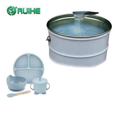 China Non Toxic Food Grade Liquid Silicone Rubber Hardness 30-80 Shore A