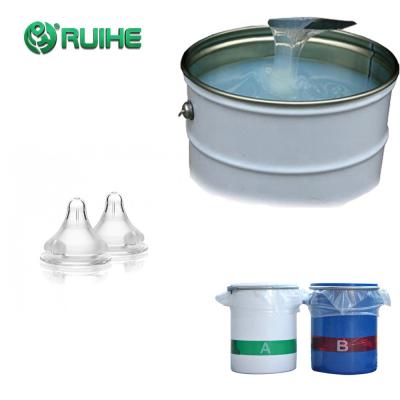 China Non Toxic Liquid Silicone Rubber With T VOC Less Than 0.5% For Food Grade Nipples for sale