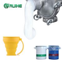 China Two Components Transparent Liquid Silicone Rubber For Food Grade Industry for sale