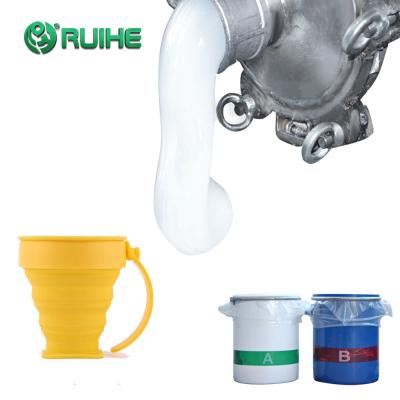China Two Components Transparent Liquid Silicone Rubber For Food Grade Industry for sale