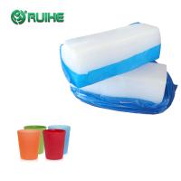 China General Rubber Gas Phase Solid Silicone Rubber High Transparent  LFGB for sale