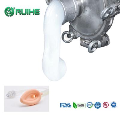 China FDA Platinum Cured Medical Grade Silicone Rubber Laryngeal Mask for sale