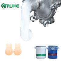 China High Transparent Fast Curing LSR Silicone Rubber Breast Patch Making Material for sale