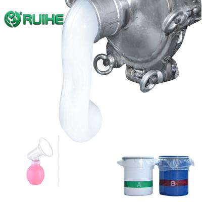 China Food Grade Transparent Liquid Silicone Rubber Material Low Viscosity for sale