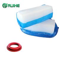 China High Transparent Solid Silicone Rubber Flame Resistant Aging Resistant for sale