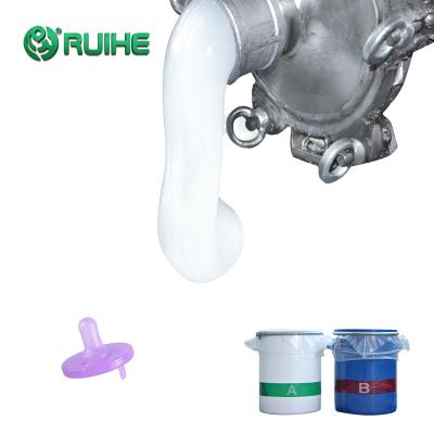 China High Grade Two Component Liquid Silicone Rubber For Baby Industrial LFGB for sale