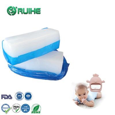China High Transparent HTV Silicone Rubber For Gaskets Seals for sale