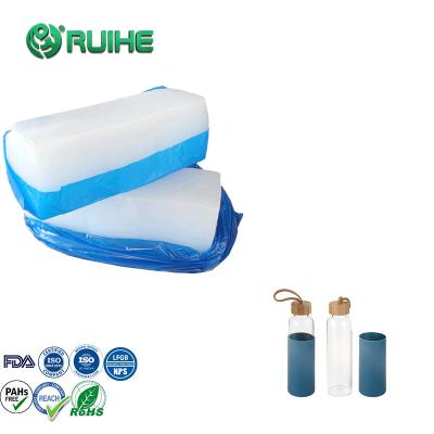 China Customizable Compression Molding HTV Silicone Rubber With 20-80 Shore A Hardness for sale