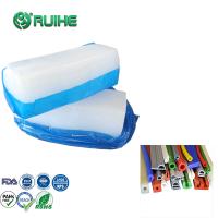 China HTV Solid Silicone Rubber 7042P-1 Platinum Cure System Transparent For Extrusion Silicone Tubing & Wire Insulation for sale