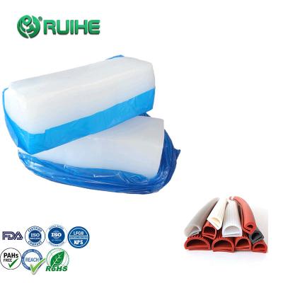 China Non Toxic Fumed Silicone Rubber One Component HTV Silicone for sale