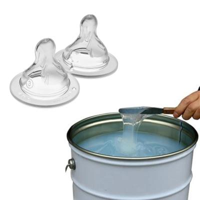 China High Transparent Liquid Silicone Rubber 20-70 Shore A Hardness  Oil Resistance for sale