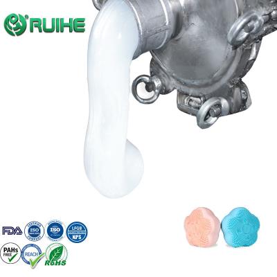 China Chemical Resistance LSR Liquid Silicone Rubber High Durability For Face Brush for sale