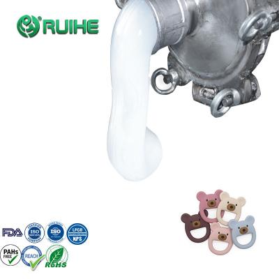 China Industrial Food Grade Liquid Silicone Rubber High Tensile Strength Babycare for sale