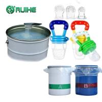 China Non-toxic Food Grade Liquid Silicone Rubber with Temperature Resistance -40℃~200℃ and Low VOC <0.5% for Food Contact Applications for sale