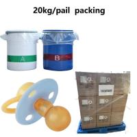 China Transparent Food Grade Liquid Silicone Rubber with Temperature Resistance -40℃ to 200℃ and VOC Less Than 0.5% for Seals and Gaskets for sale