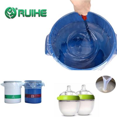 China Food Grade Liquid Rubber -60C-200C Non Toxic With 20-70 Shore A Hardness for sale