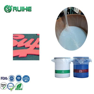 China Tensile Heat And Tear Strength Textile Embossing Liquid Silicone Rubber for sale