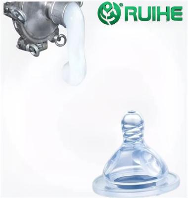 China High Transparent Strength Heat Resistant Silicone Rubber For Baby Nipples Product for sale