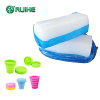 China Translucent 20-80 Shore A Good Processing Progress Heat Resistance Solid silicone rubber for sale
