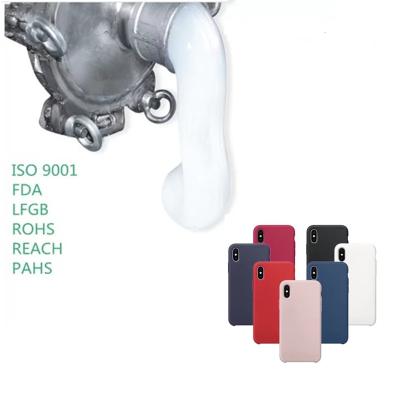 China 66 Shore LSR Liquid Silicone Rubber for Phone Covers for sale