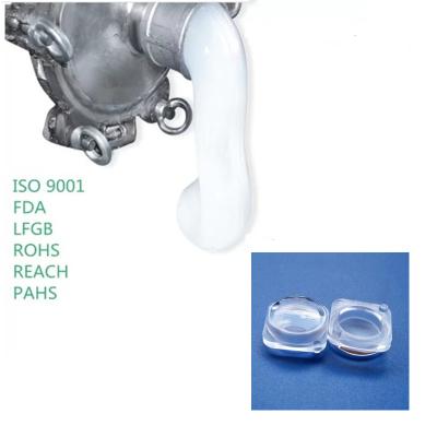 China Transparent LSR Liquid Silicone Rubber for LED Lenses for sale