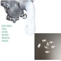 China 50 Shore A Transparent LSR Silicone Rubber for Glass Nose Pads for sale