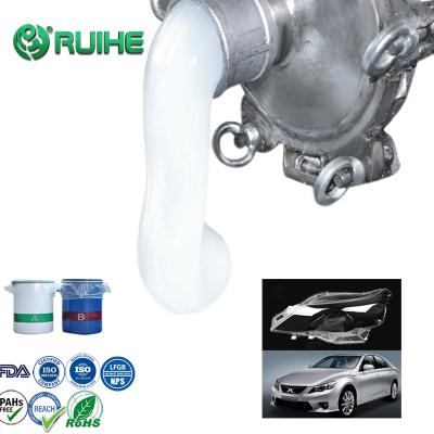 China High-Purity  Low Haze & Excellent Transparency Optical Silicone Rubber for Headlight Shade for sale