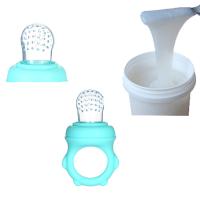 China ROHS Injection Molding Food Grade Clear LSR Liquid Silicone Rubber with 1000 mPa.s Viscosity and 7.0 MPa Tensile Strength for sale