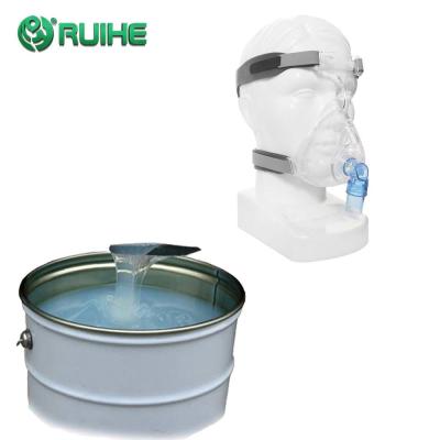 China Medical Grade 57 Shore Hardness Two-component Condensed Liquid Silicone Rubber for Anesthesia Masks for sale