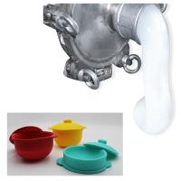 China Food Grade Liquid Silicone Rubber LSR with EN 14350-2 Compliance 40-60 ShoreA Hardness and 7.5-9.5 MPa Tensile Strength for sale